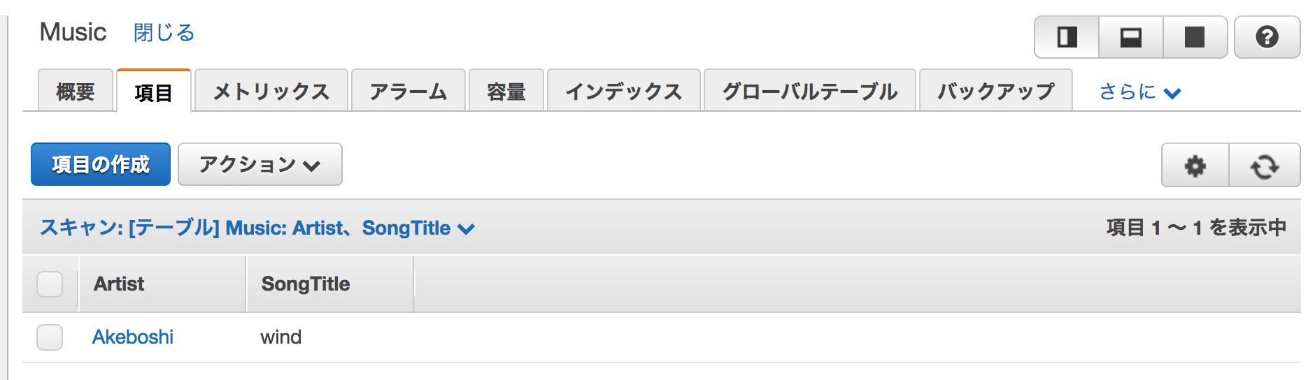 Aws Amazon Dynamodb 入門 テーブル・項目の作成 Fukuの犬小屋
